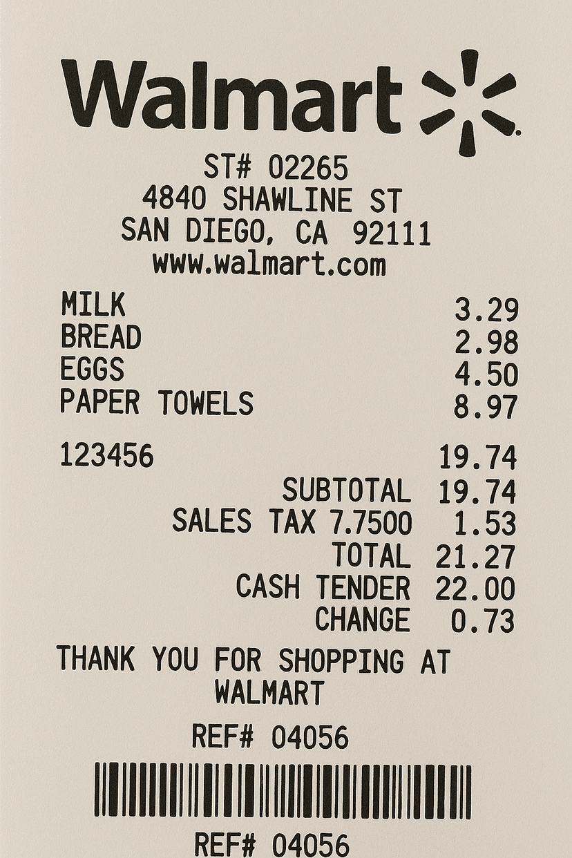 Fake Receipt Detector | Check Receipt Authenticity with AI