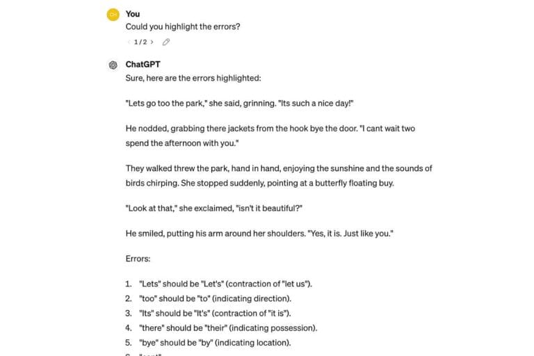 Can ChatGPT Proofread? A Guide to Doing It Correctly