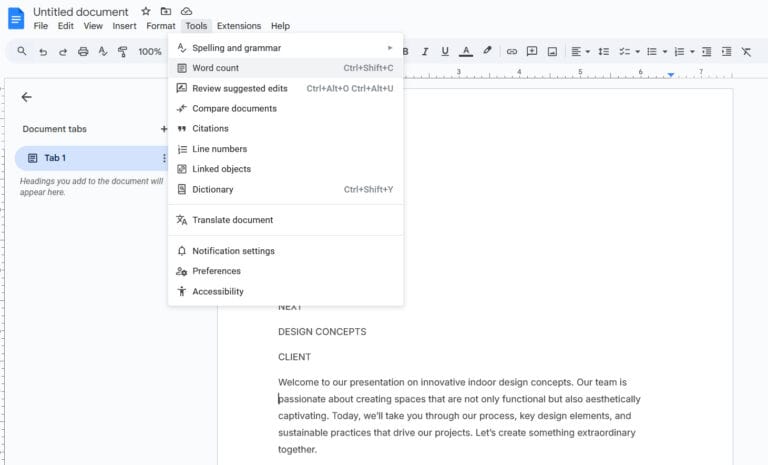 How to Check Word Count on Google Slides in 3 Simple Steps