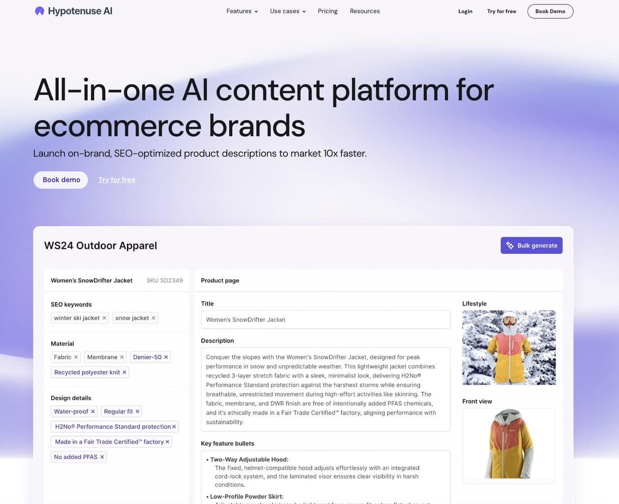 Hypotenuse AI Review: Everything You Need to Know Hypotenuse AI Review: Everything You Need to Know