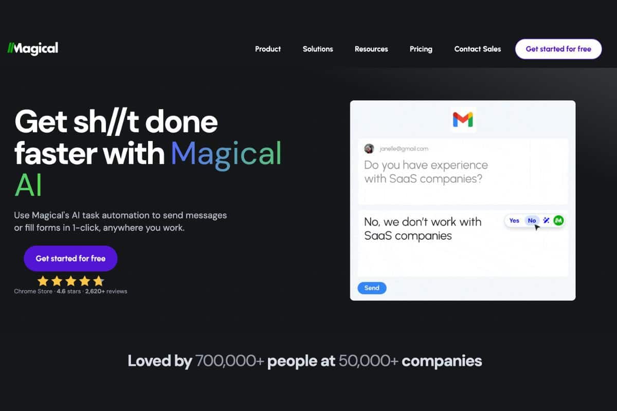 Magical AI Google Extension Review: Automate Your Tasks