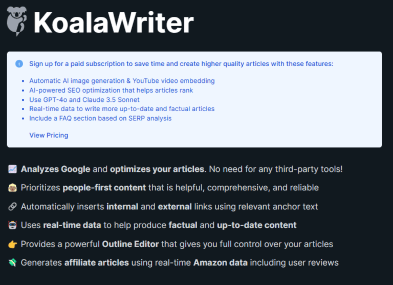 Koala AI Writer Review: Honest Opinion After Testing