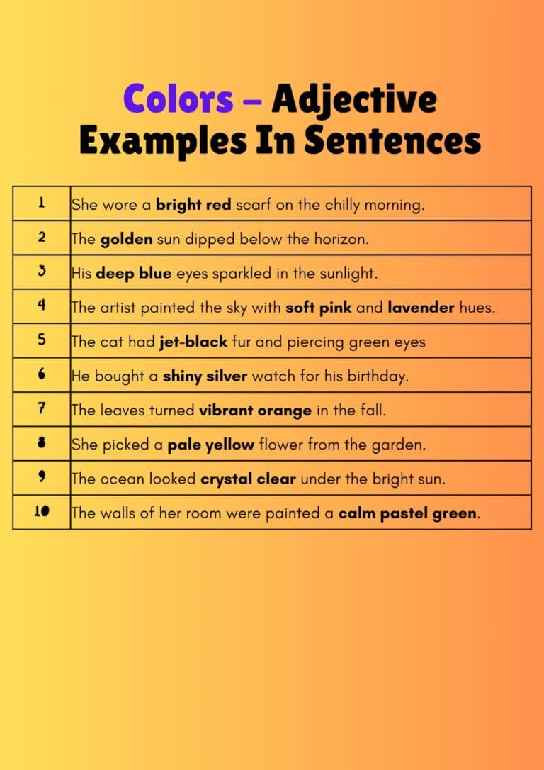 Vad är adjektiv? Lista med exempel och hur man använder dem