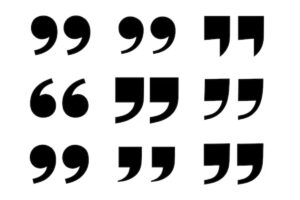 Explicación de las comillas: Cuándo y cómo utilizarlas