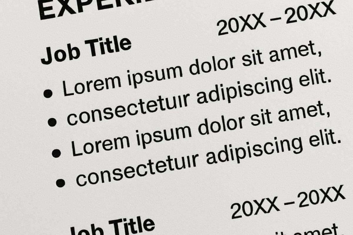 How Many Bullet Points on Resume per Job?