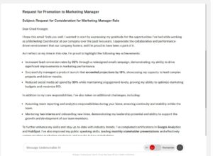How To Ask for a Promotion Professionally (With Examples)