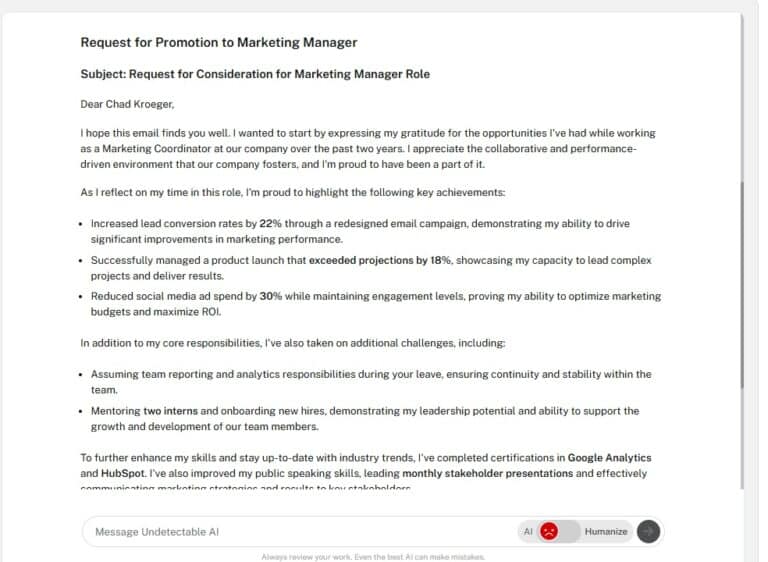 Comment demander une promotion professionnelle (avec exemples)