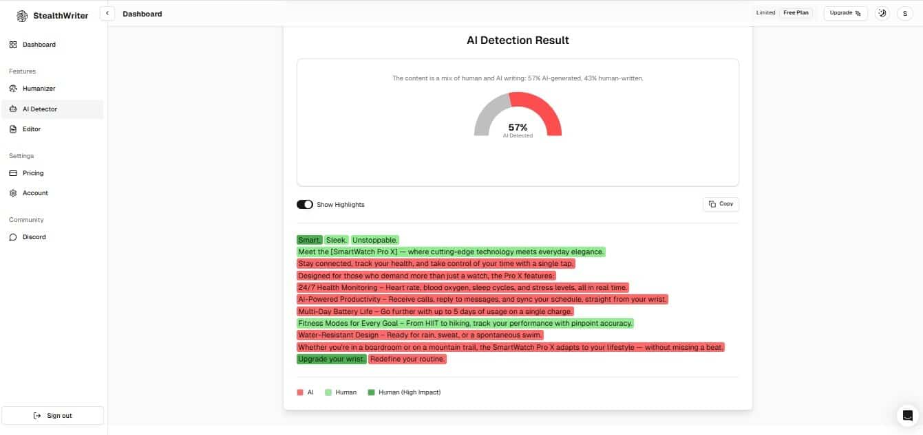 StealthWriter AI Review: Pros, Cons, and Verdict