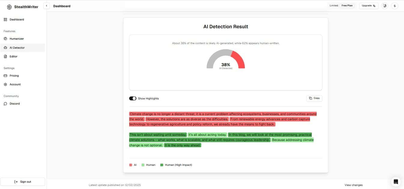 StealthWriter AI Review: Pros, Cons, and Verdict