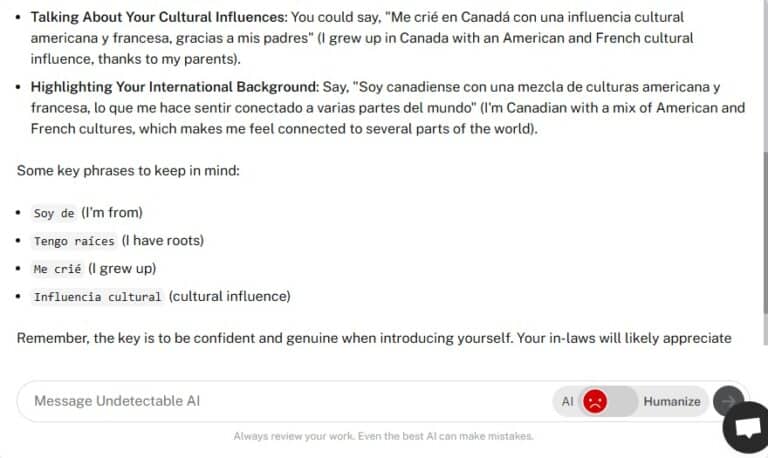 Cómo decir de dónde eres en español