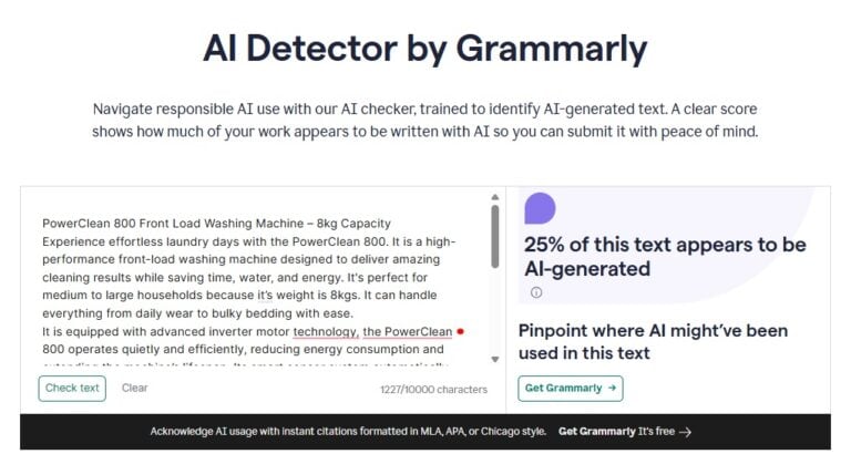 Grammarly AI Checker Review: Is It Accurate?