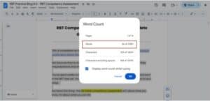 Så här ser du antal ord i Google Docs