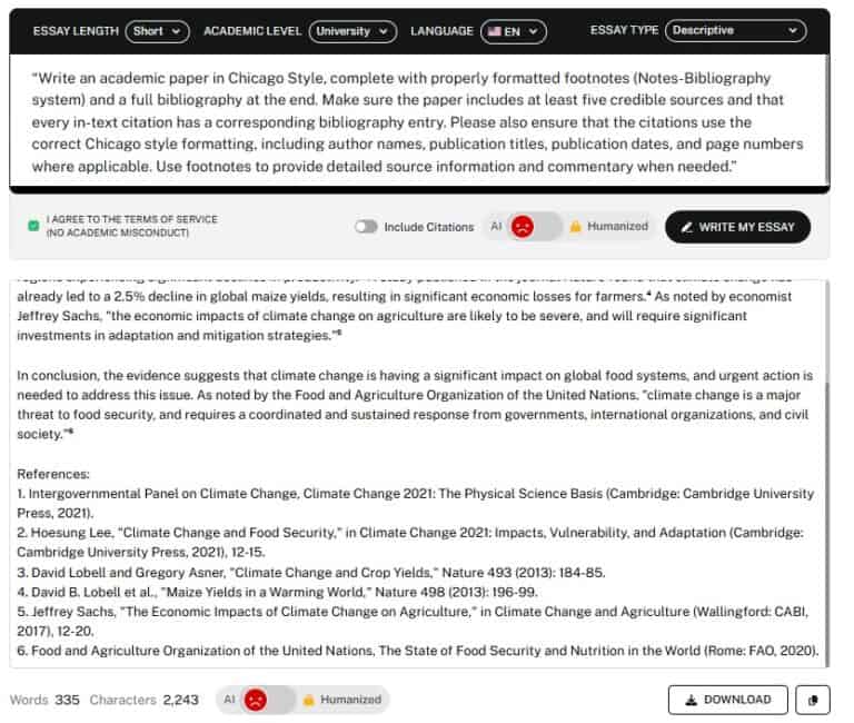 Chicago Style Format Rules and Examples