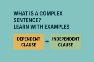Complex Sentence Structure: Guide with Examples