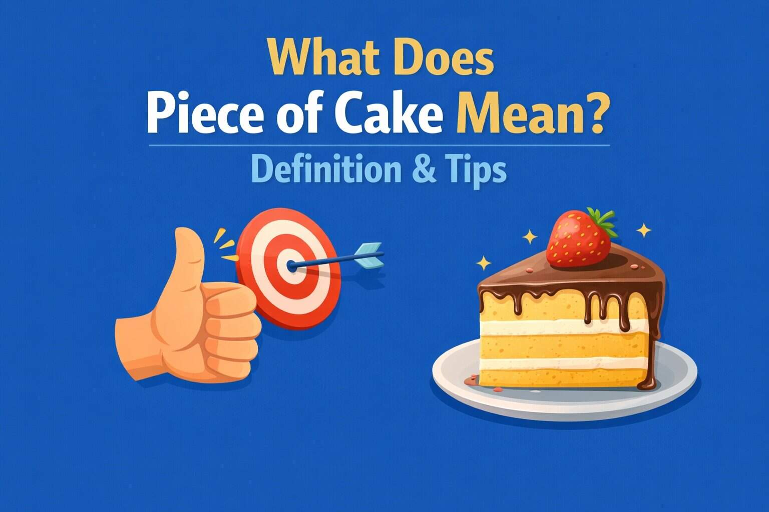 What Does Piece of Cake Mean? Definition & Tips