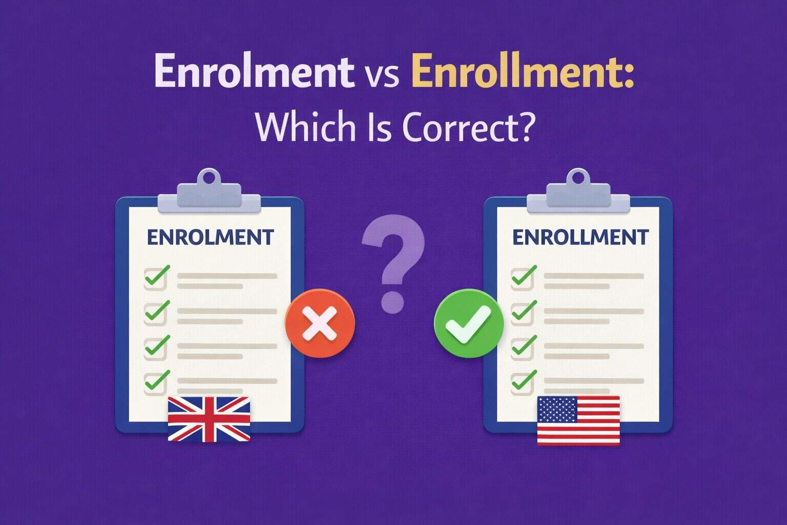 Enrolment or Enrollment: Which Is Correct?